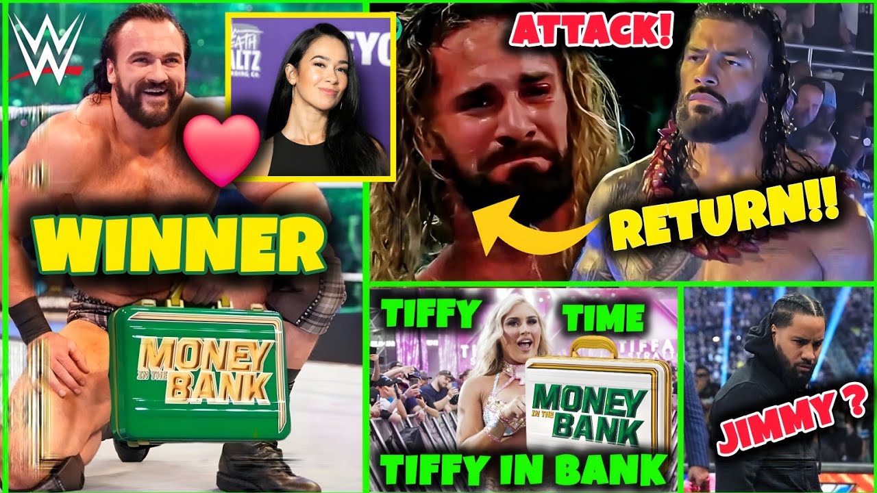 Drew Wins MITB, ROMAN RETURNS, MITB WINNER PREDICTION - YouTube