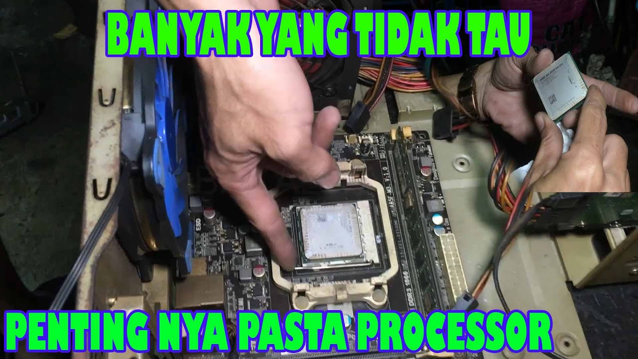 CARA MENGGANTI PASTA PROCESSOR YANG BENAR DAN AMAN | REPASTA PROCESSOR ...