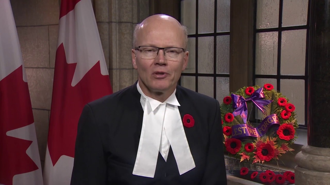 Geoff Regan - Remembrance Day message 2016 - YouTube