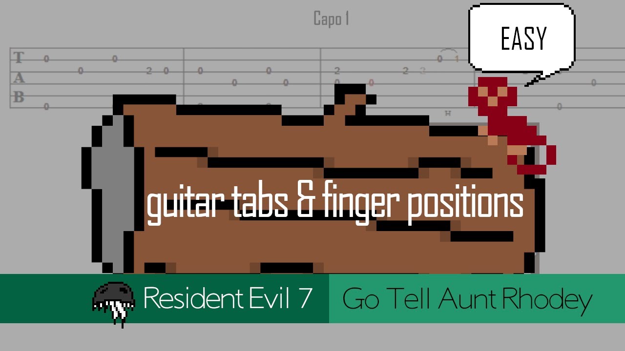 Go Tell Aunt Rhodey [RE7] Guitar Tabs - YouTube