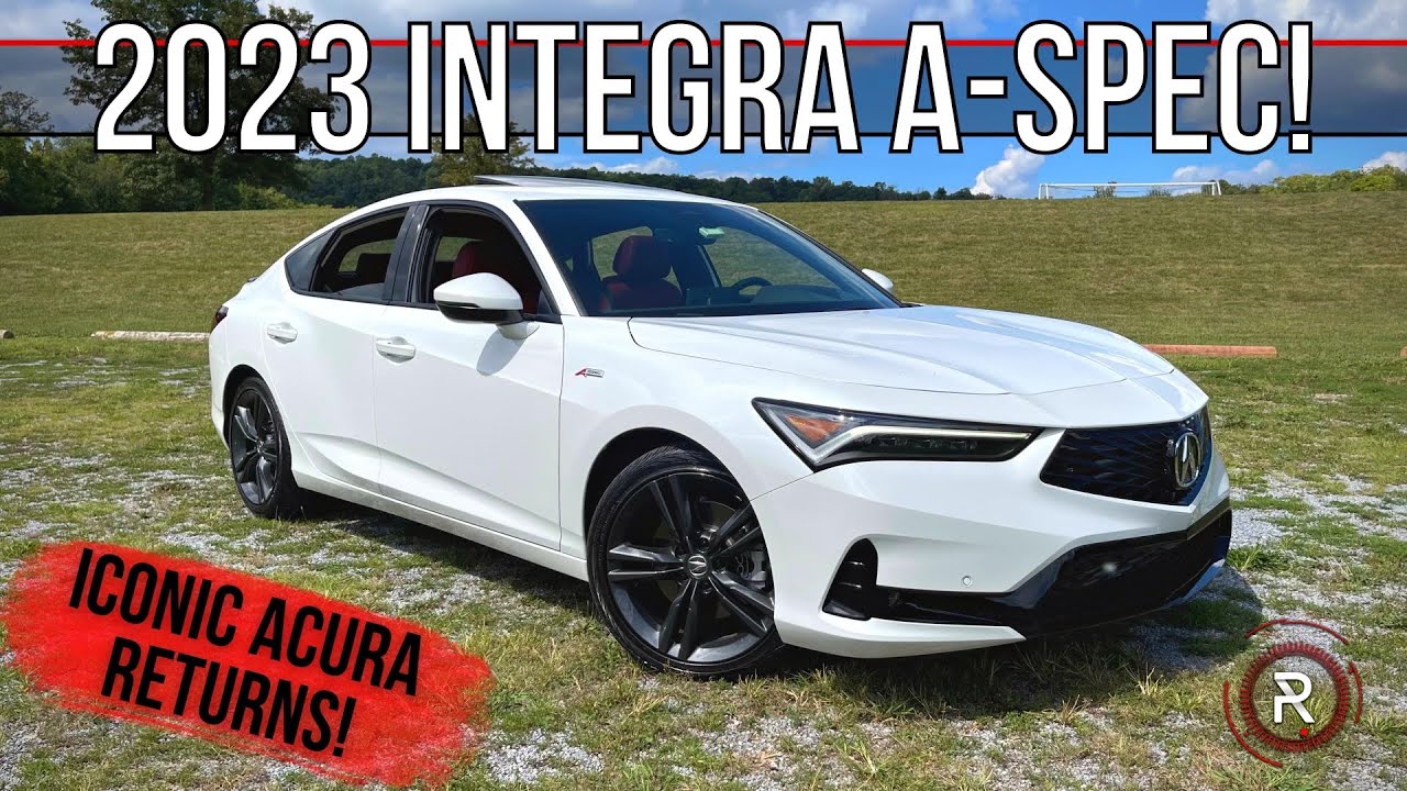 The 2023 Acura Integra 6-Speed Is An Adult Friendly Manual Sporty Sedan ...