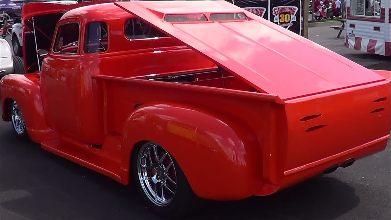 1948 Mid Engine Chevy Pick Up " Mid Life Crisis " - YouTube