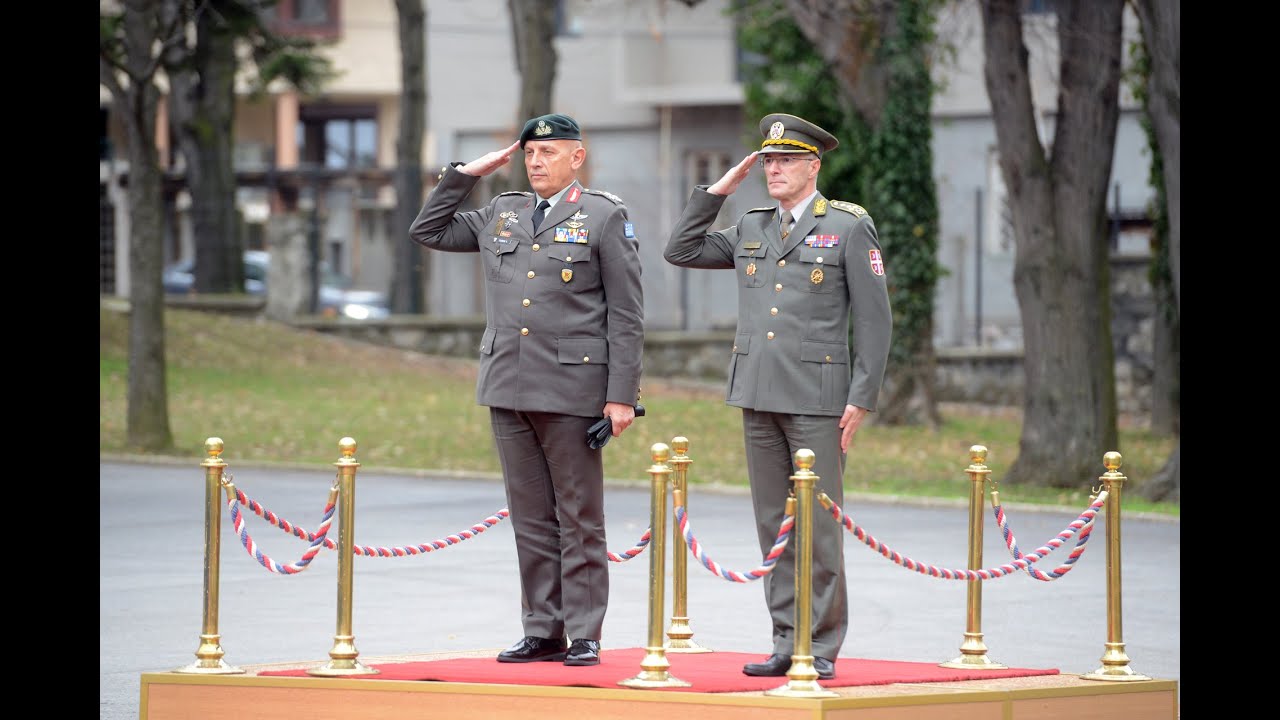 Poseta načelnika Generalštaba nacionalne odbrane Republike Grčke ...
