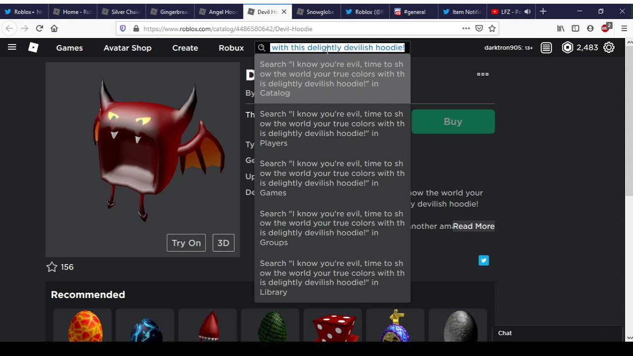 Silver Chain And UGC Items | Roblox - YouTube