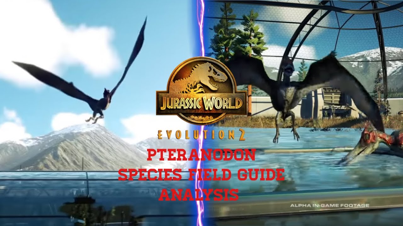PTERANODON FISH FEEDER! & MORE | Pteranodon Species Field Guide - YouTube