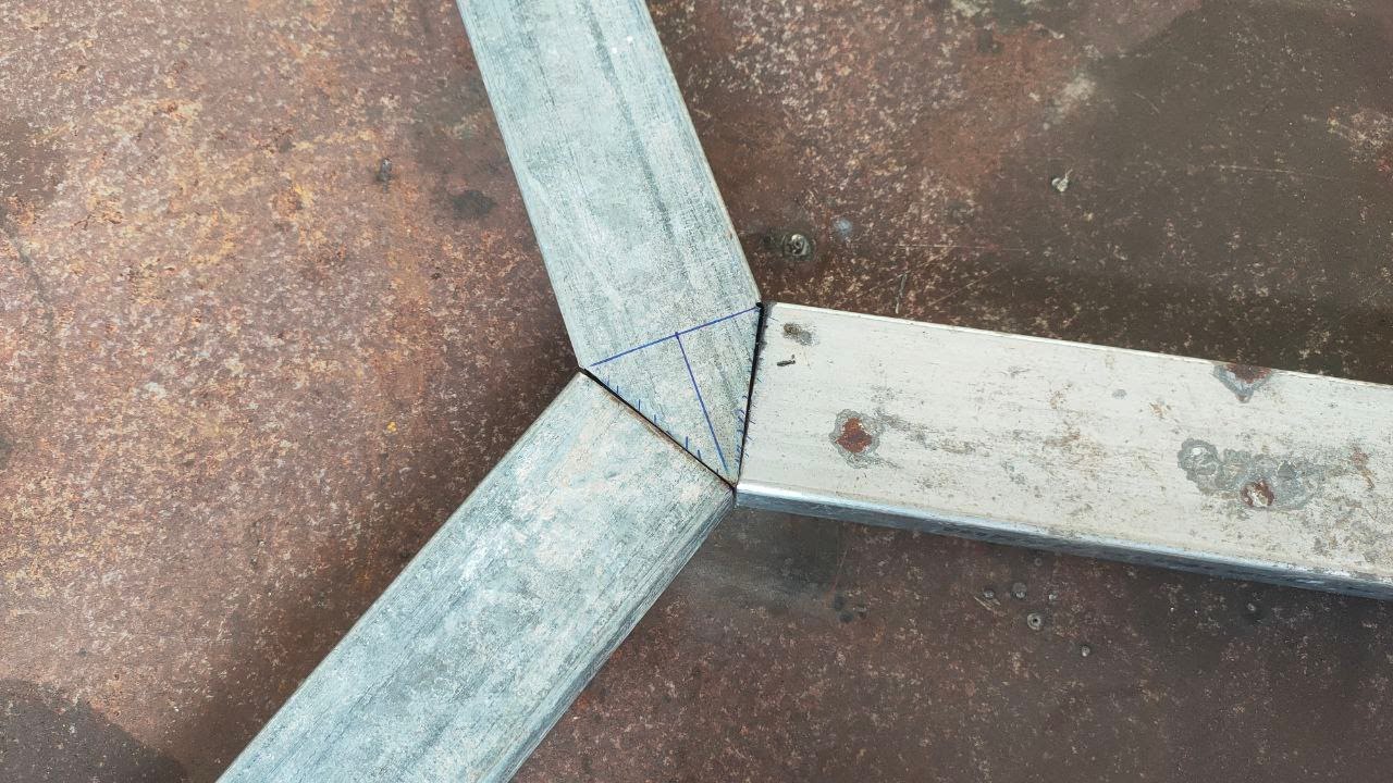 How to cut metal 3 joint easy for techniques welder tips - YouTube