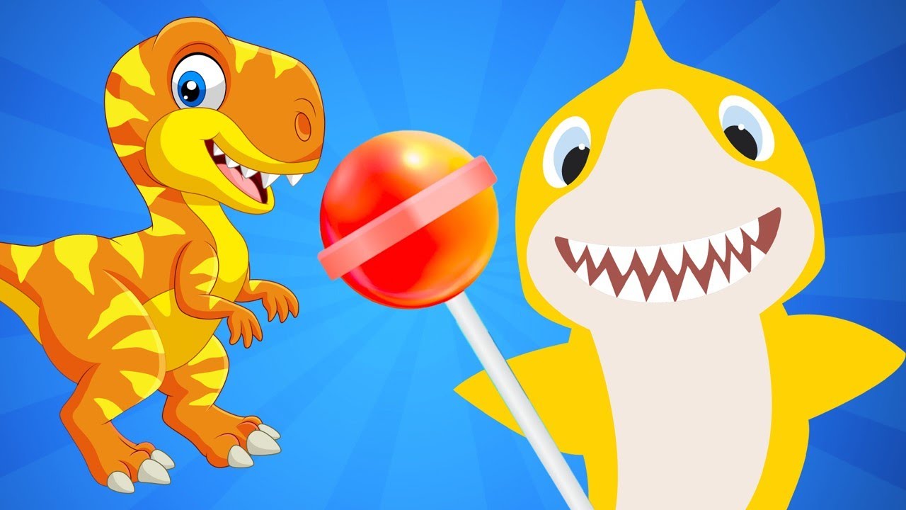 Baby Shark Baby Dino Stole Our Lollipop + The Boo Boo Song + More ...