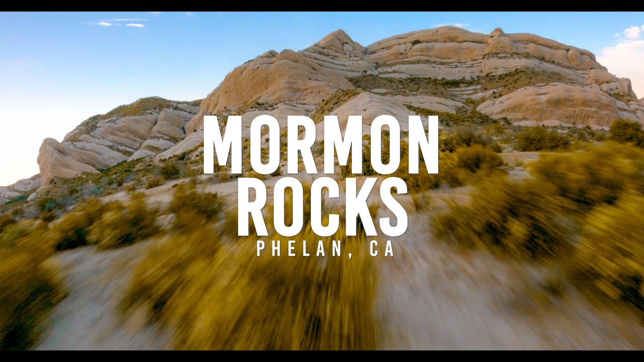 Sunset at Mormon Rocks FPV - YouTube