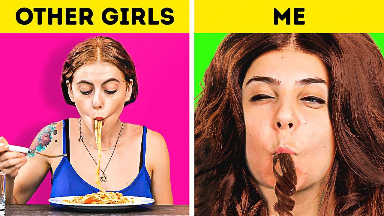 GIRLS PROBLEMS WITH LONG HAIR || Hair Hacks, Hair Transformations ...