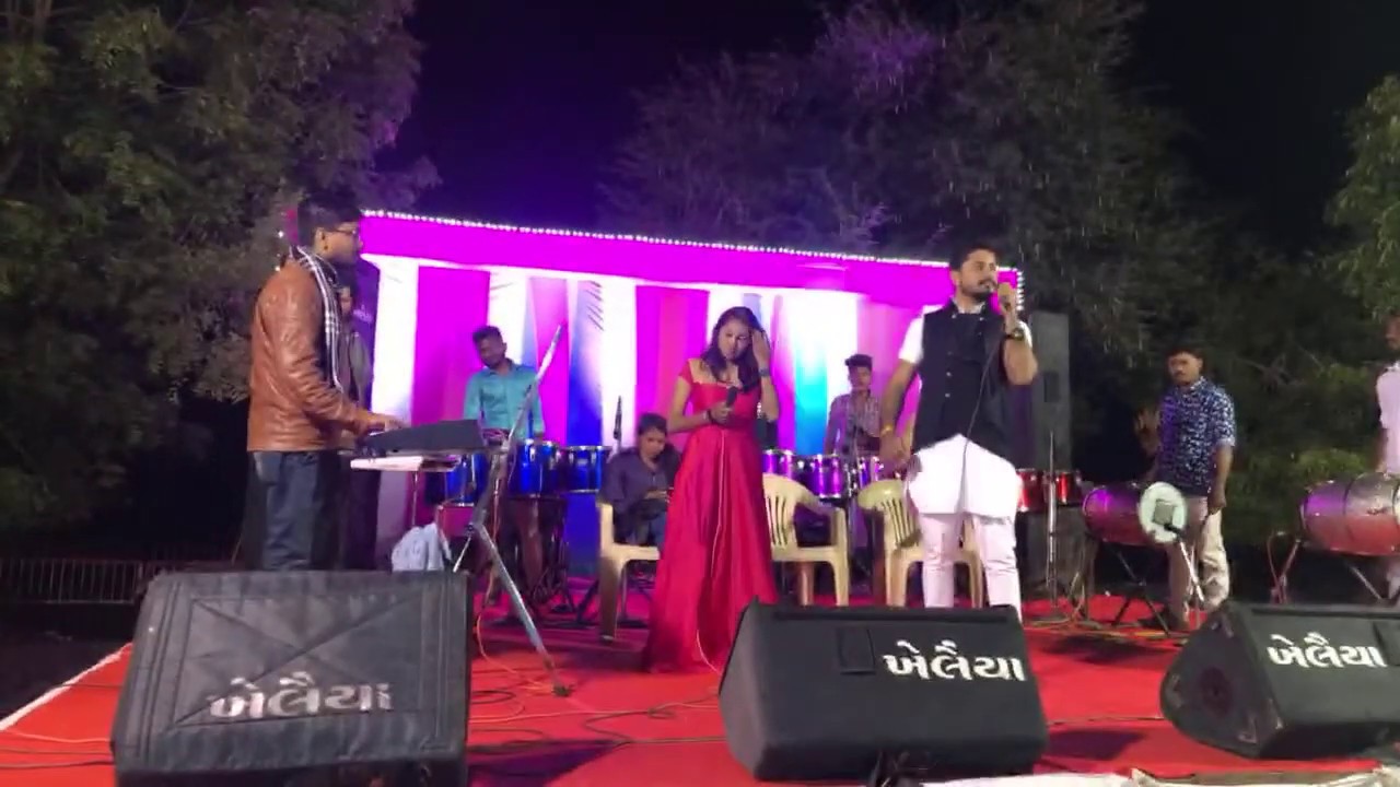 Parth Chaudhary | Kharavada LIVE GARBA 2020 - YouTube