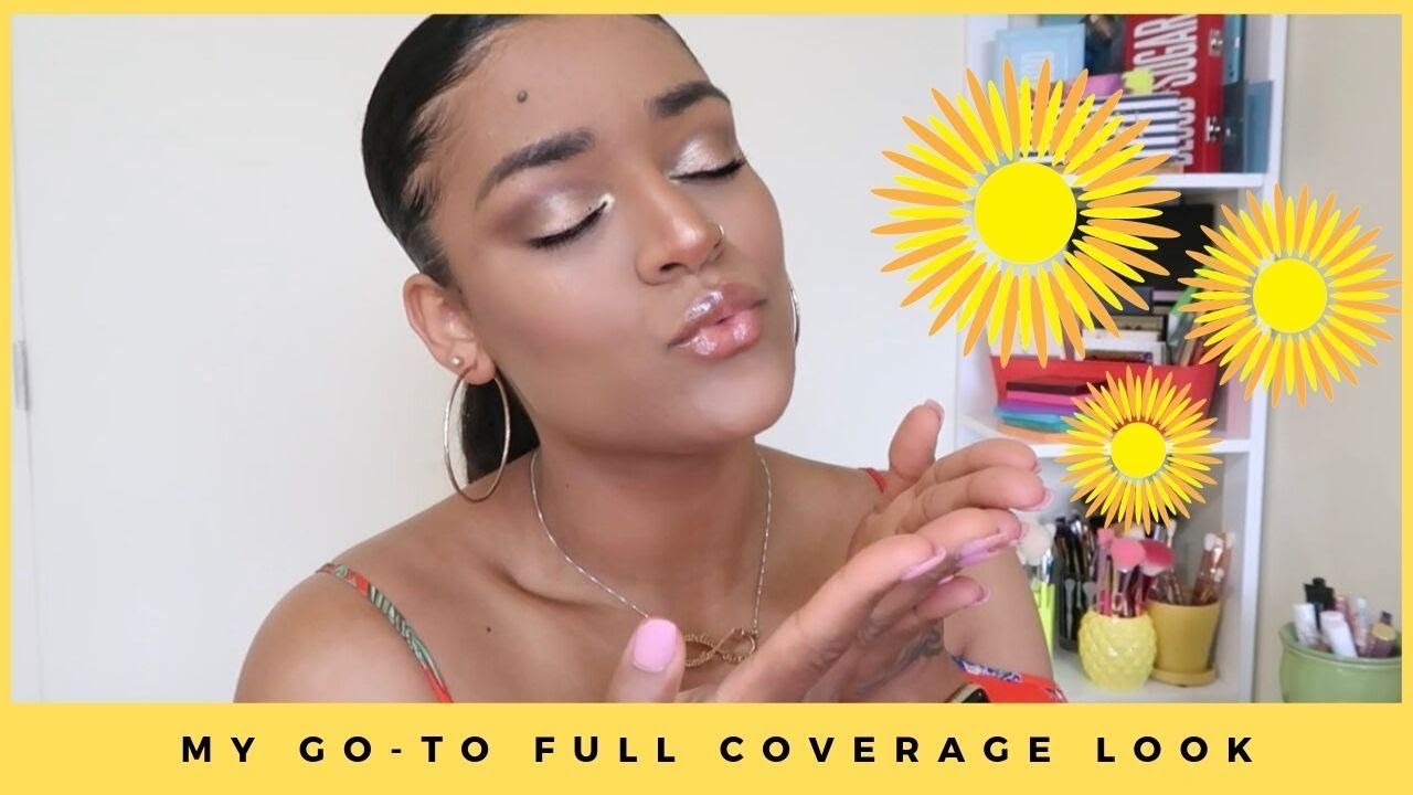 MY FULL COVERAGE MAKEUP ROUTINE | HOW TO ACHIEVE AN EASY FULL COVERAGE ...
