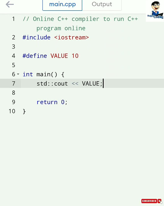 Defime Preprocesser Command Using C In Tamil Happycoding C Programming Preprocessor