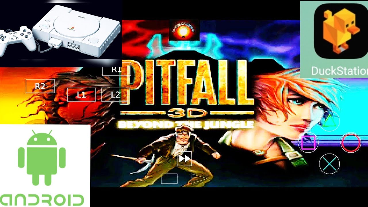pitfall | pitfall gameplay | ps1 games on android #gaming #android #ps1 ...