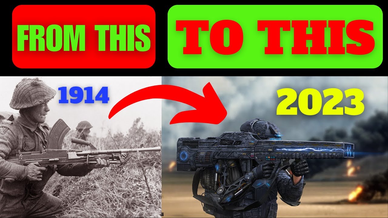 How FIREARMS changed from WW1 to PRESENT TIME | AMAZING WEAPON ...