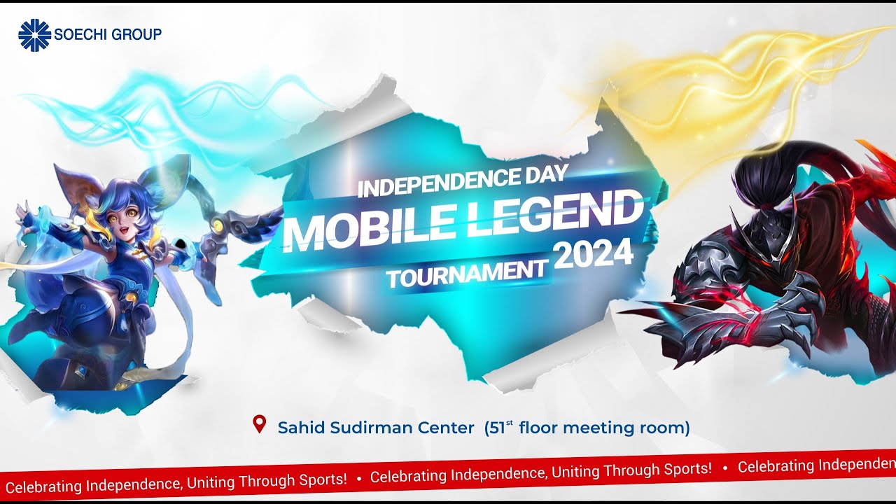 Quarter Final Mobile Legend Soechi Independence Day Tournament - YouTube