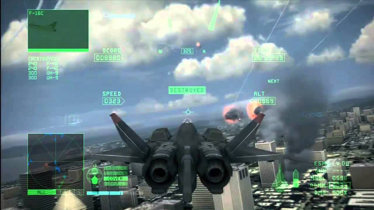 Ace Combat 6- Part 1 (Invasion of Gracemeria) - YouTube
