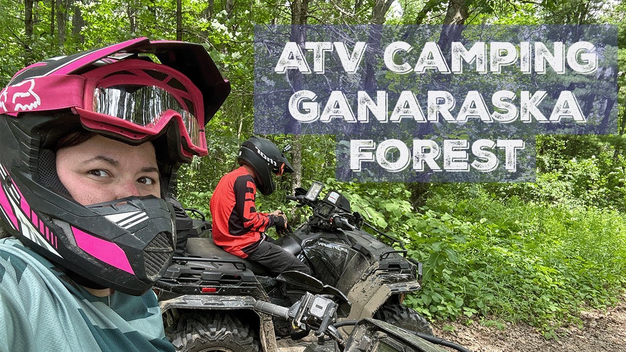 ATV Camping at Ganaraska Forest - YouTube