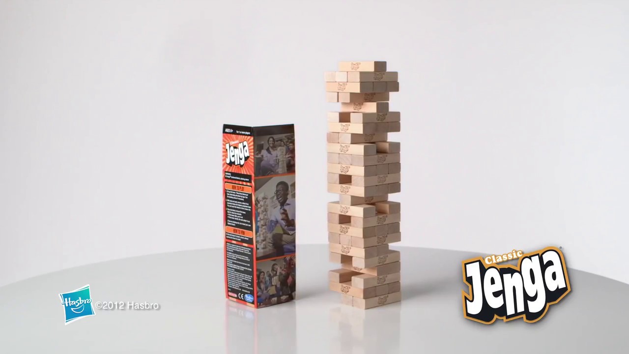 JENGA CLÁSICO - Hasbro - YouTube