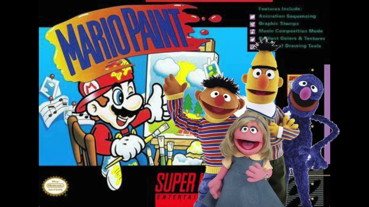Play With Me Sesame: Theme Song - Mario Paint Composer - YouTube