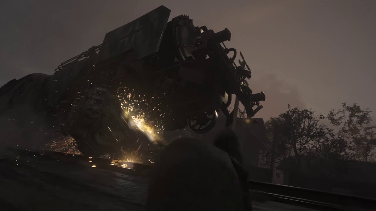 Escena del tren COD:WWII - YouTube