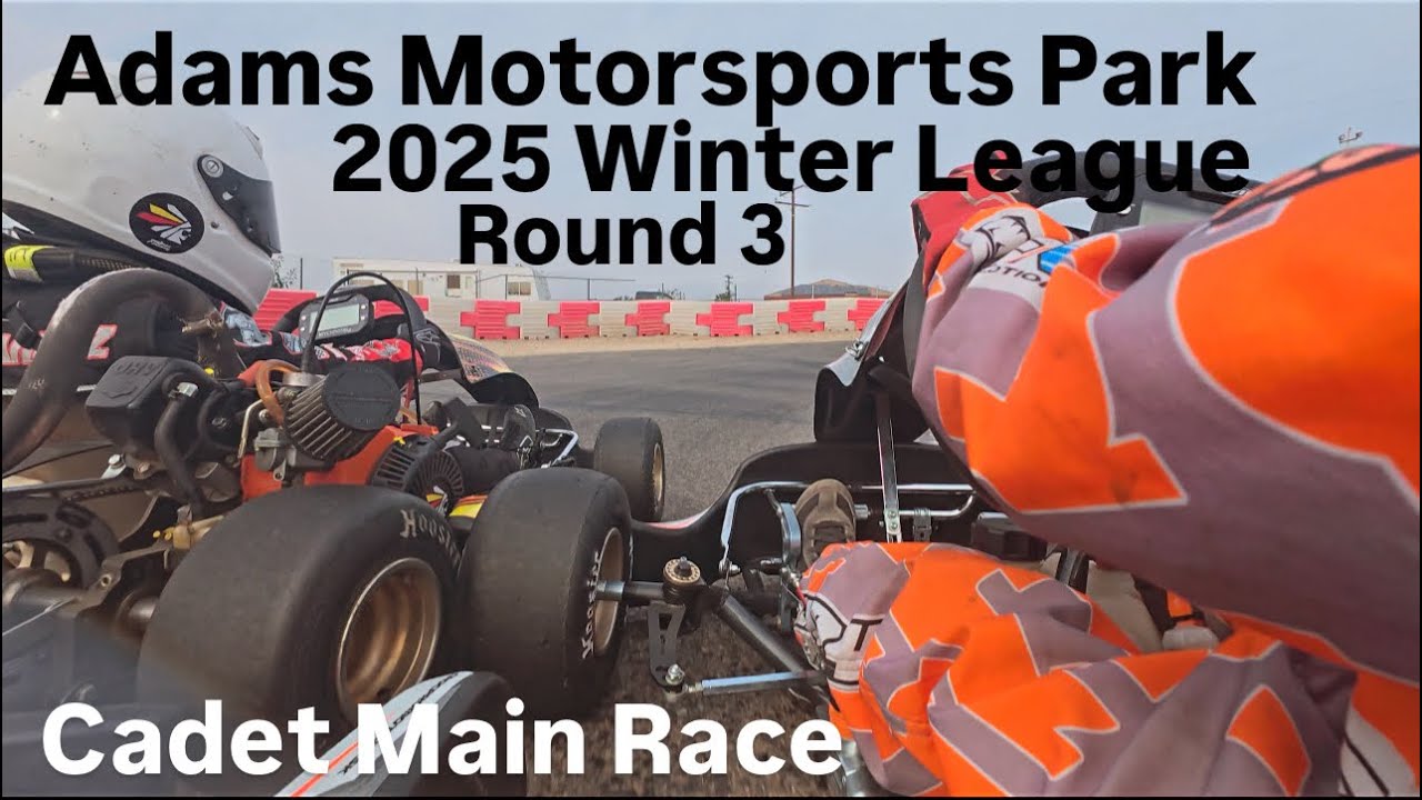 Adams Motorsports Park : 2025 Winter League Round 3 - YouTube