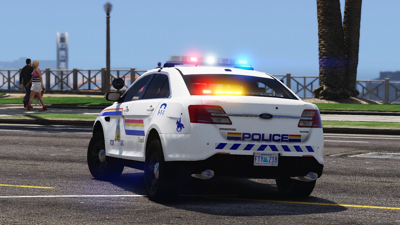 GTA 5 City Patrol RCMP Ford Taurus (LSPDFR) - YouTube