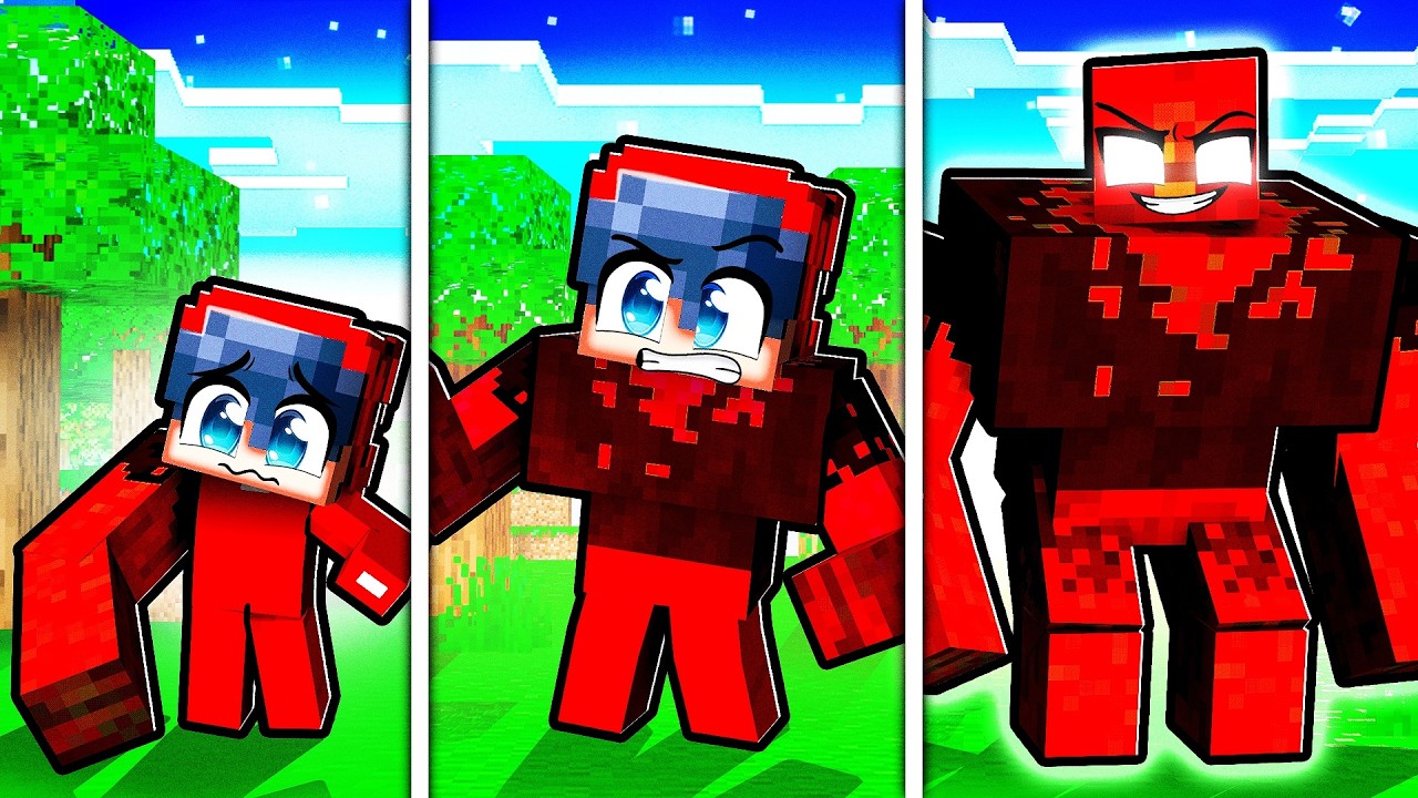 Cash’s BIRTH to MUTANT in Minecraft! - YouTube