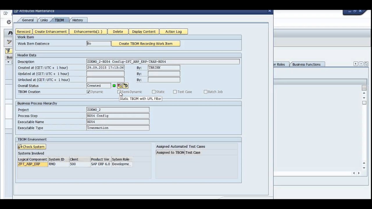 Demo 4, solar01, create a TBOM - YouTube