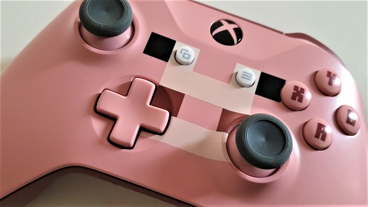 Xbox One - Minecraft Pig Controller - YouTube