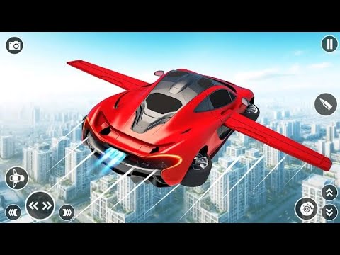 Flying car games 2021- modern car shooting games with ultimate car ...