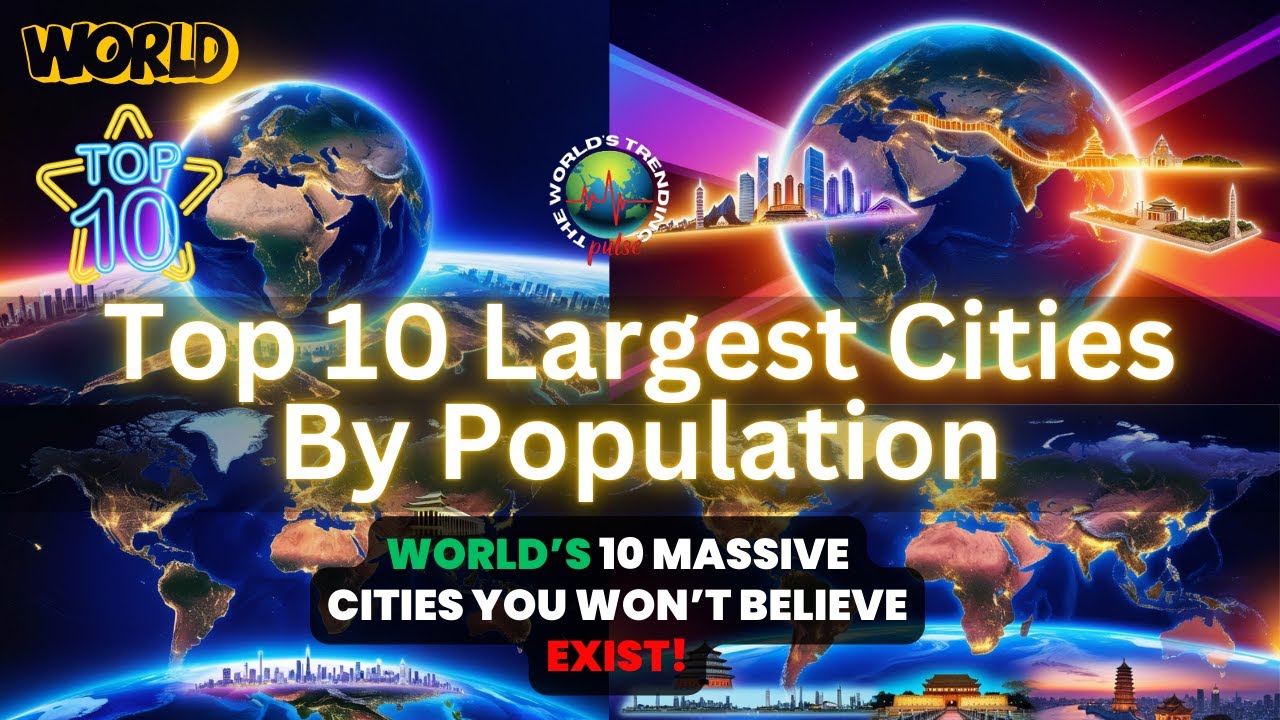 Top 10 Largest Cities by Population I Can You Guess the Biggest City on ...