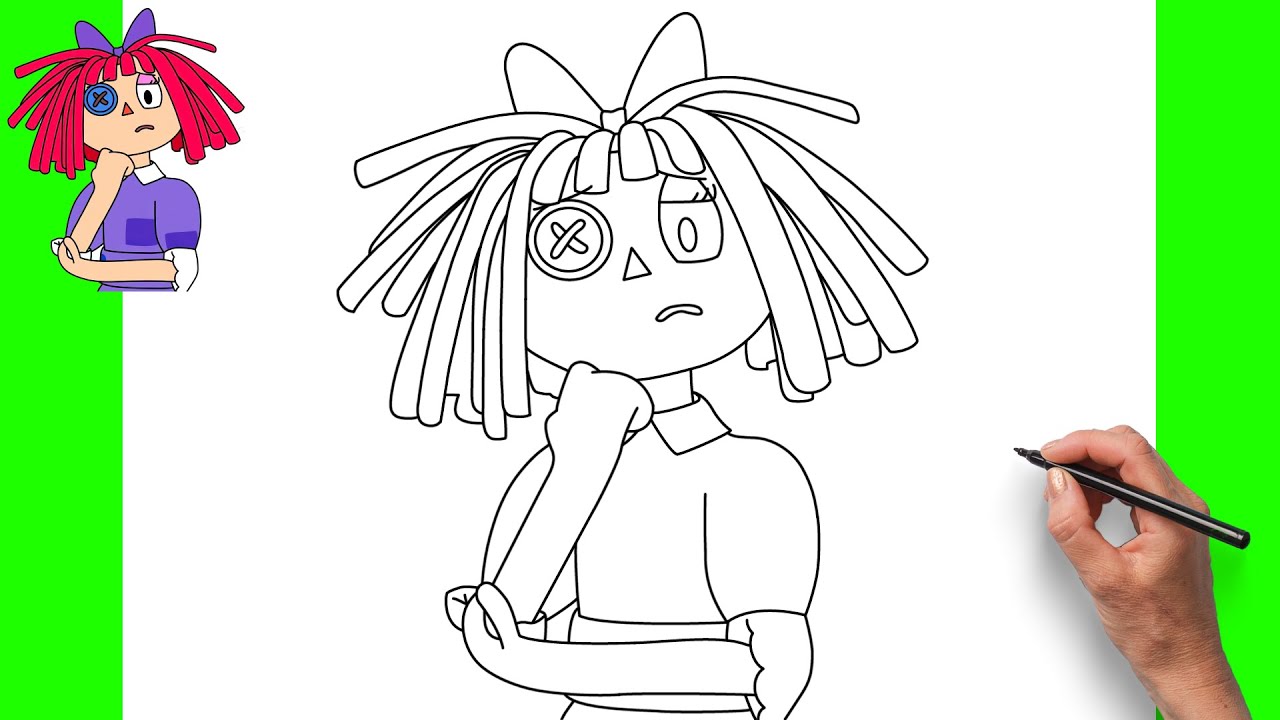 How To Draw RAGATHA | The Amazing Digital Circus | EASY | STEP BY STEP ...