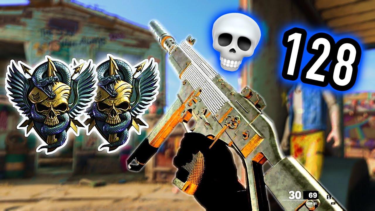128 KILLS & DOUBLE NUKE w/ Best "KSP-45" Class Setup in Black Ops Cold ...