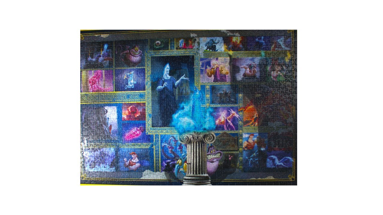 Disney's Villainous 1000-piece Hades puzzle! - YouTube