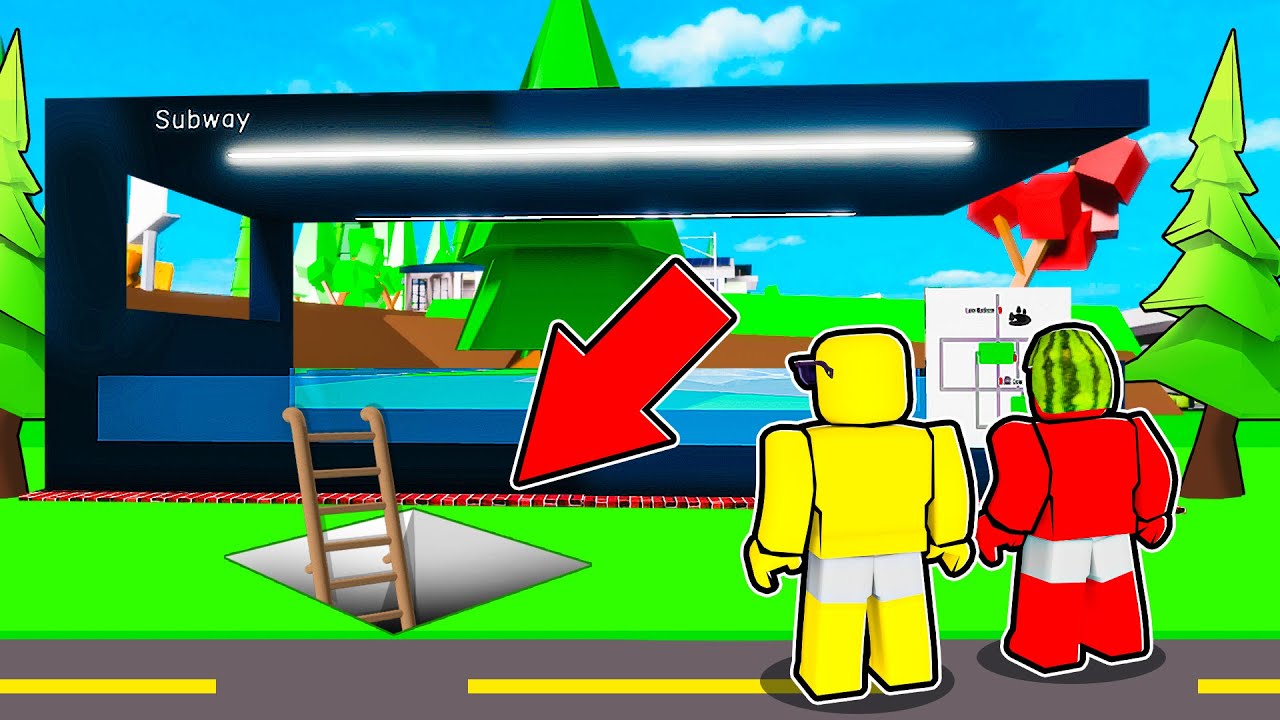 Brookhaven Subway SECRET SPOTS in Hide and Seek - YouTube