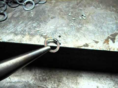 rivet setting - YouTube