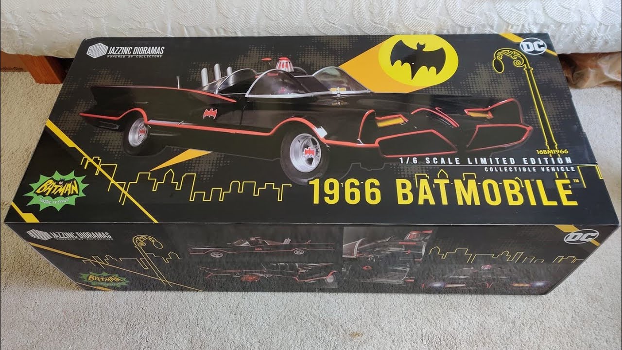 JazzInc Dioramas 1966 Batmobile Ultimate DX --- Unboxing - YouTube