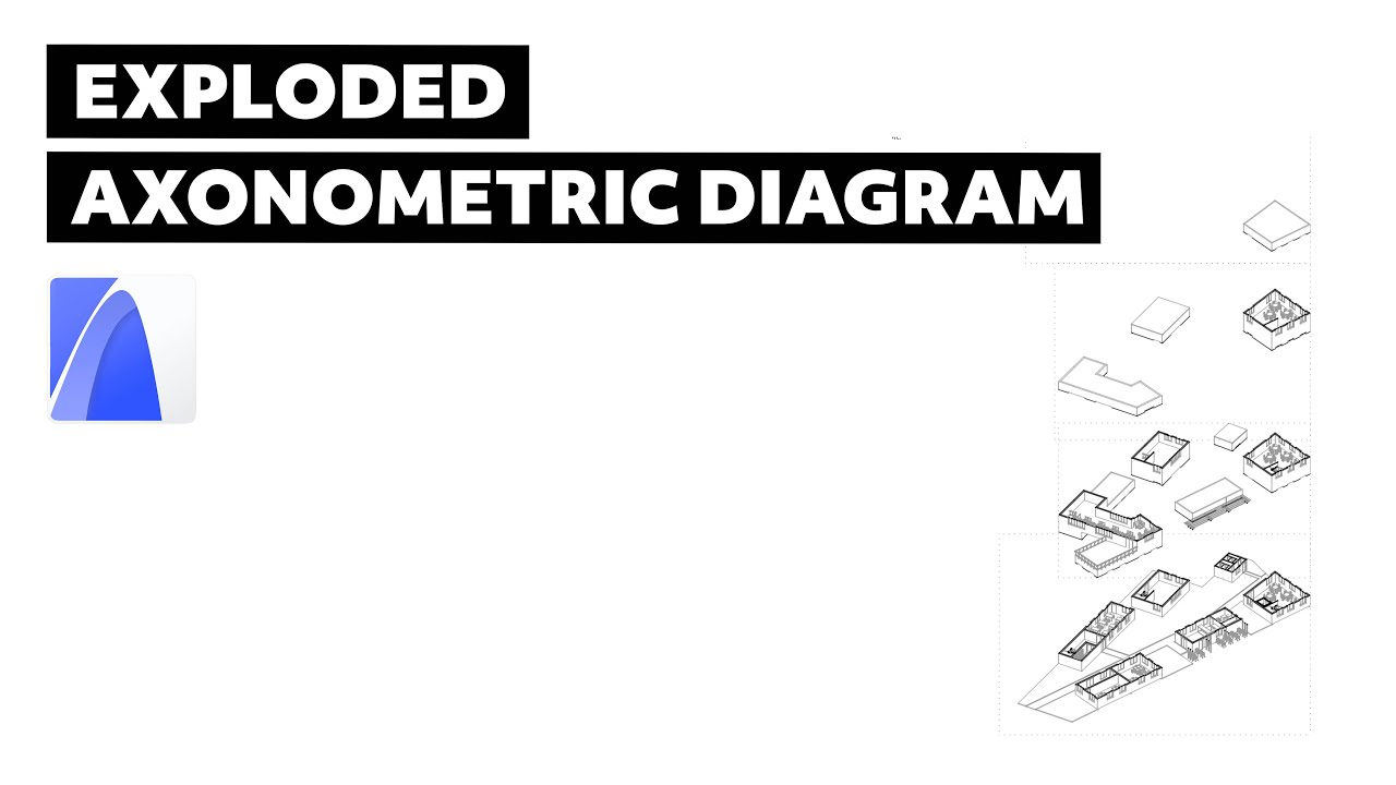 How to make an exploded axonometric diagrams on ArchiCAD | Architecture ...