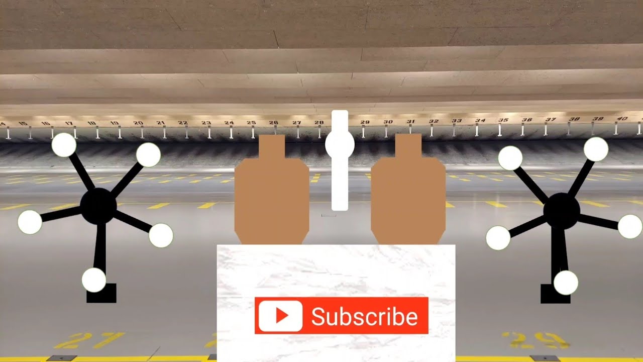 Steel and Pop Up USPSA Targets - Dry Fire Training - YouTube