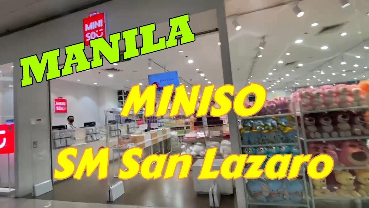 MINISO - Miniso at SM San Lazaro WALKING TOUR MANILA PH - YouTube