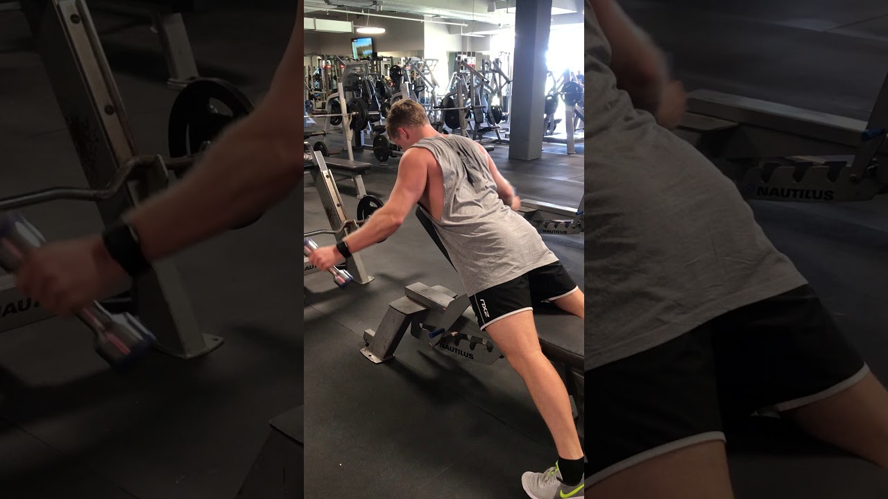 Dumbbell reverse fly with external rotation - YouTube