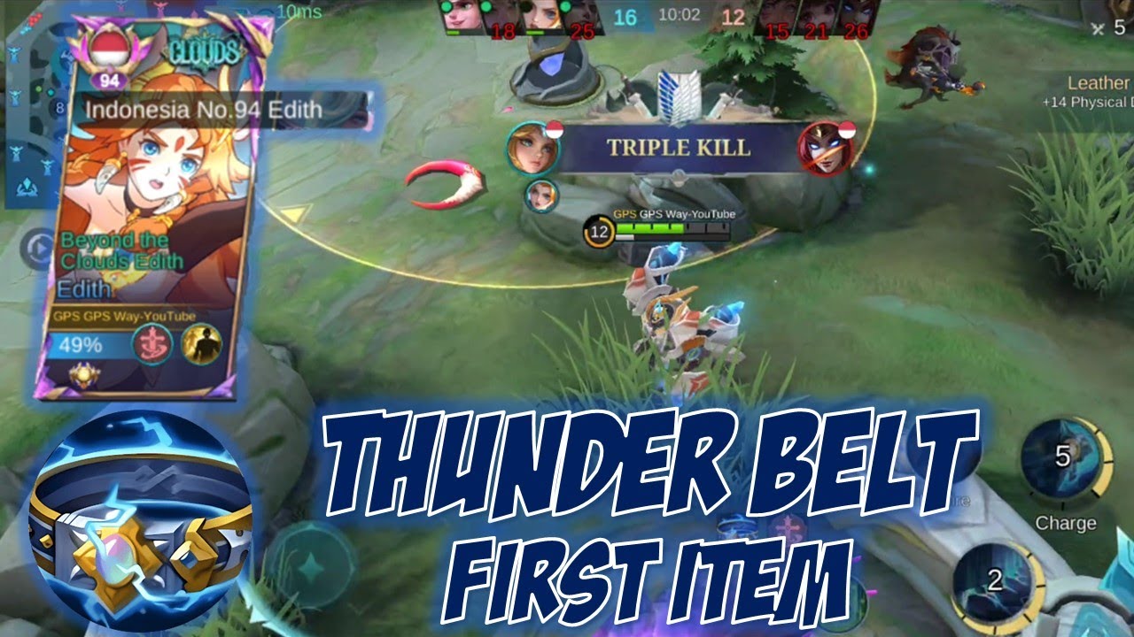 THUNDER BELT REVAMP, PERMANENT DEFENSE JADI FIRST ITEM BUAT TOP EDITH ...