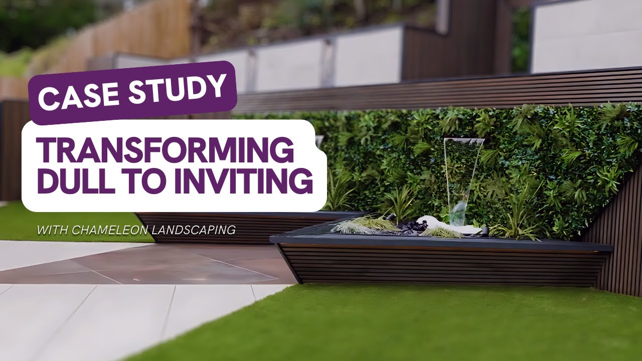 Transforming Dull to Inviting: A Case Study with Chameleon Landscaping - YouTube