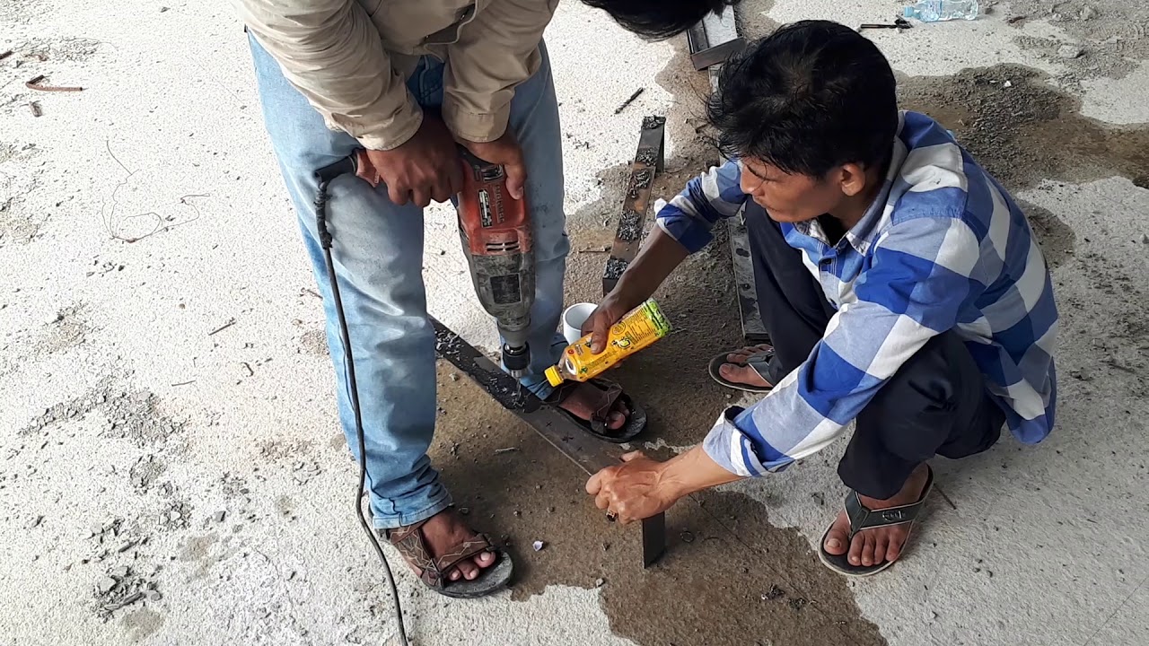 Method Statement of Construction Technology: វីដេអូការងារស្វានដែក How ...