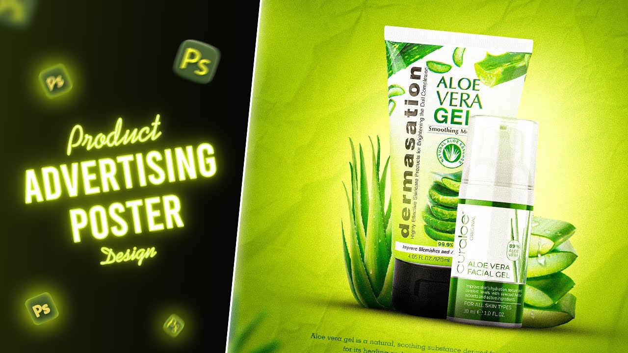 Product Manipulation Advertising Design in Photoshop - YouTube