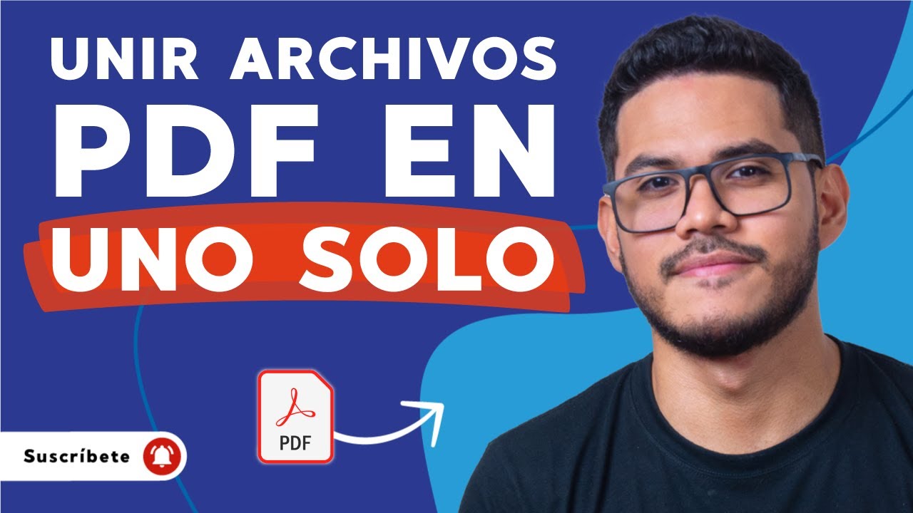 Cómo JUNTAR DOS o MÁS archivos PDF en UNO solo sin programas | 💻Haz un solo PDF - YouTube