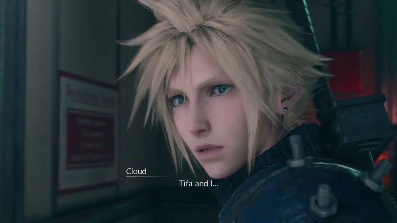 FINAL FANTASY VII REMAKE - Cloud’s Flashback of Tifa - YouTube