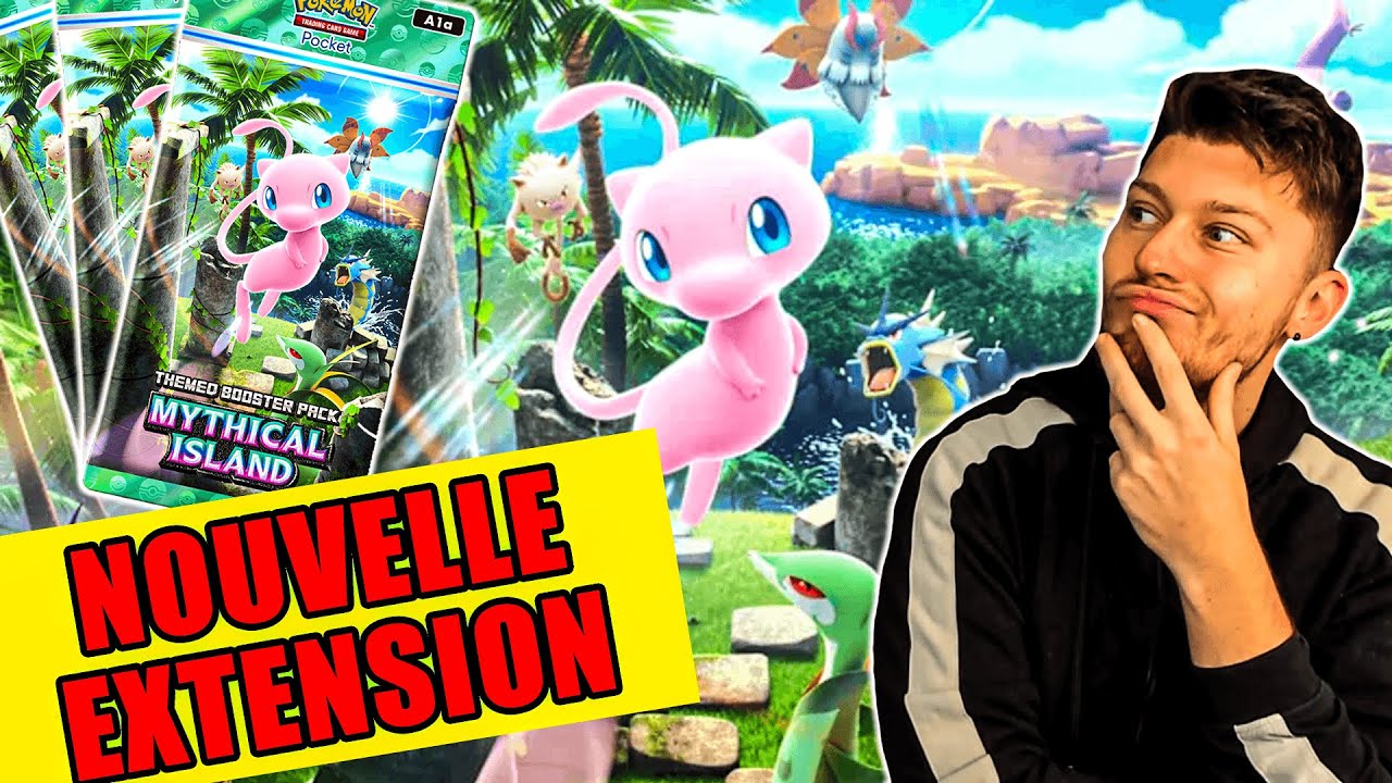 LE NOUVEAU BOOSTER MEW ARRIVE ! POKEMON TCG POCKET ! - YouTube