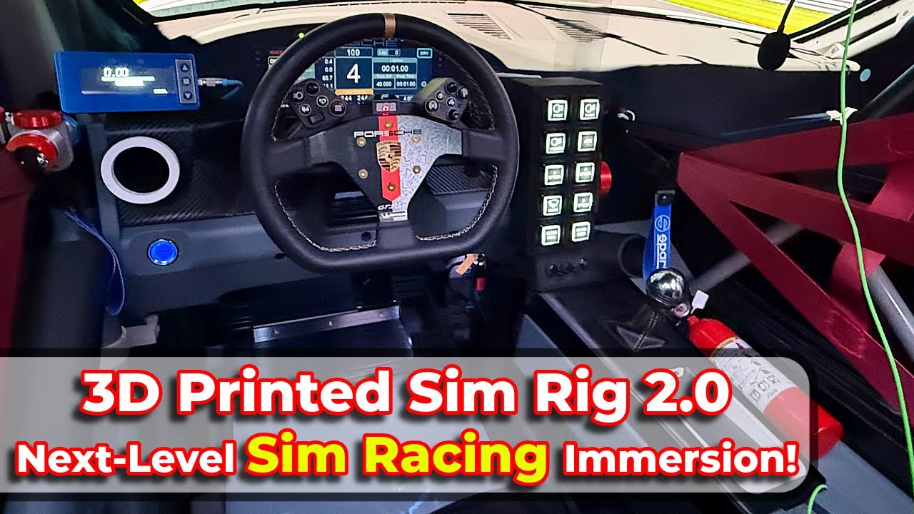 My 3D Printed Sim Racing Rig Is Getting Insane Upgrades for Cup Car 2.0 ...