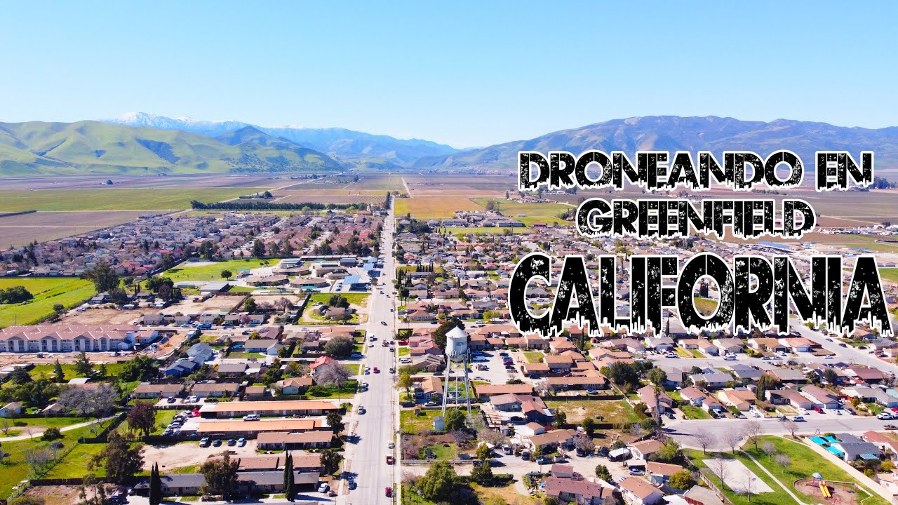 TOMA AEREA EN GREENFIELD CALIFORNIA 2/MARZO/2023 - YouTube